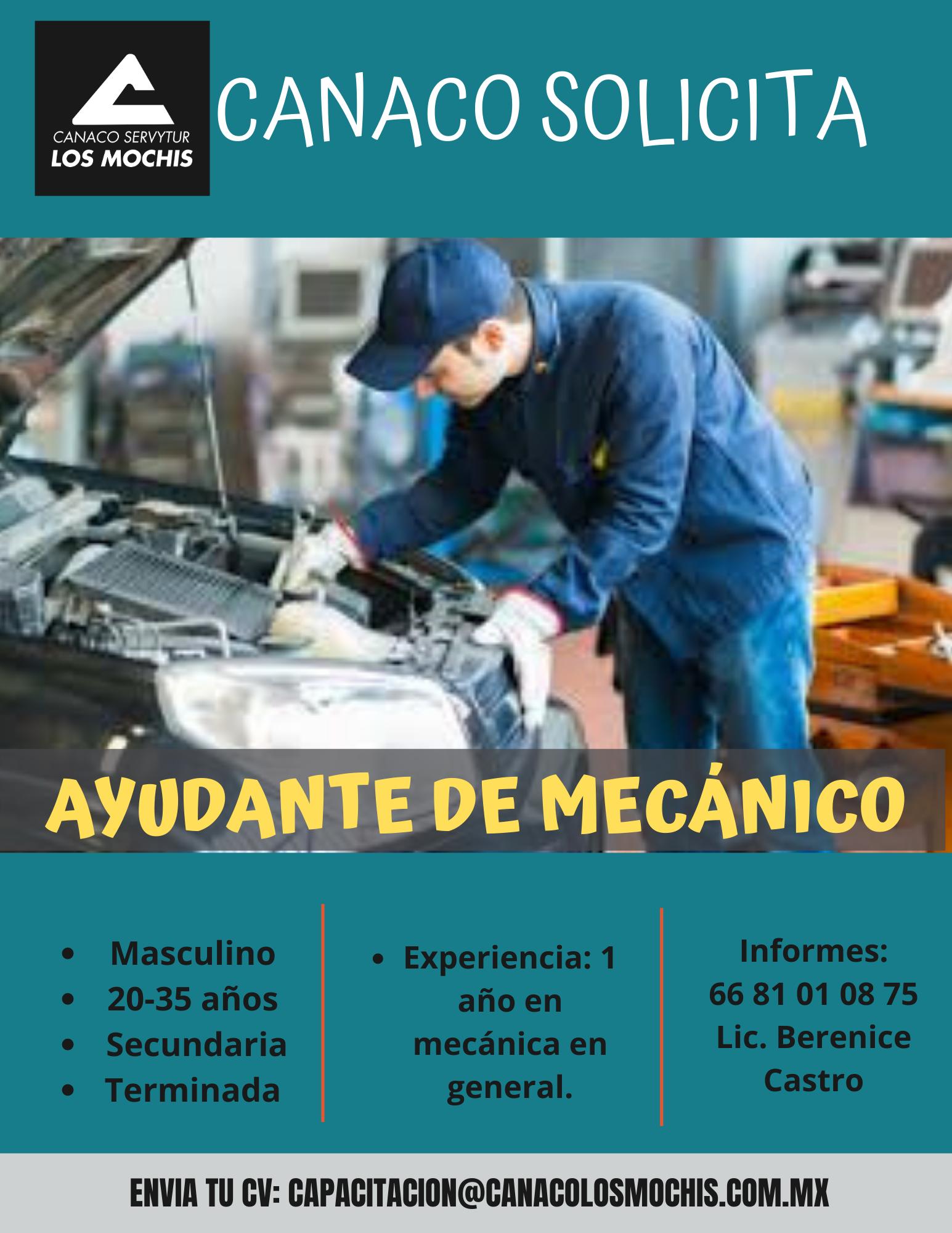 Ayudante de mecánico busca trabajo » Mecanicos Valencia